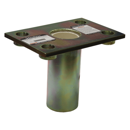 falltech 65020BFZ flush mount plated steel bolt on fixed davit base ... falltech 65020BFZ flush mount plated steel bolt on fixed davit base ...